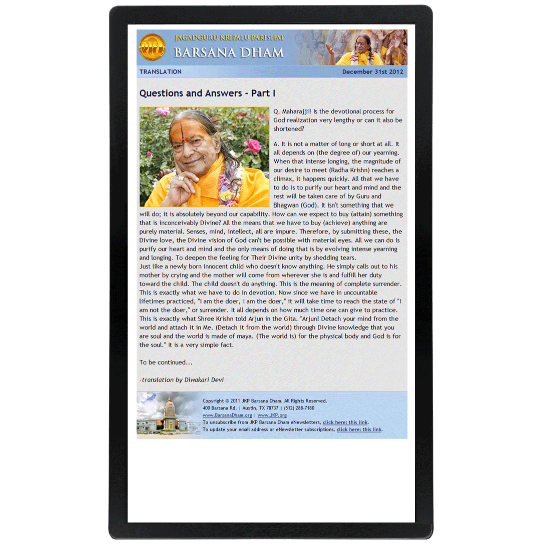 Digital Newsletter Mohini Visions